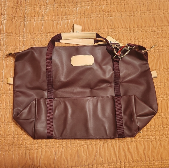 Jon Hart Design | Bags | Jon Hart Designs Daytripper Burgundy Nwt | Poshmark